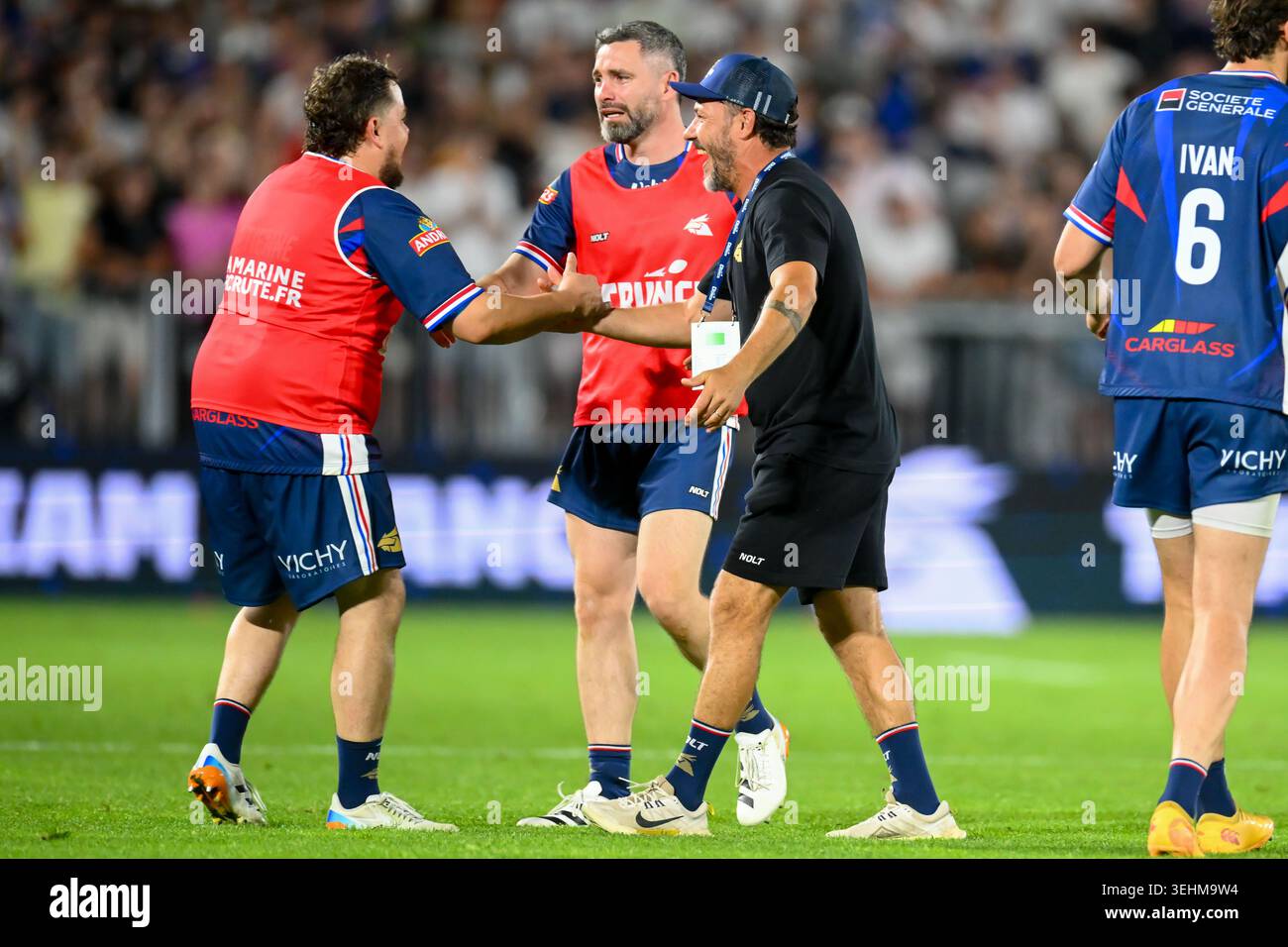 Gillian of France and Laurent Ferreres of France during the Crunch ...