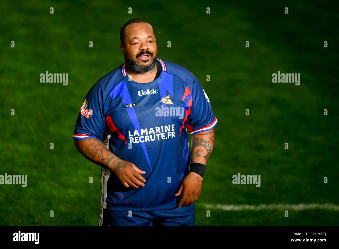 Mathieu Bastareaud of France during the Crunch Creator 2026 match ...