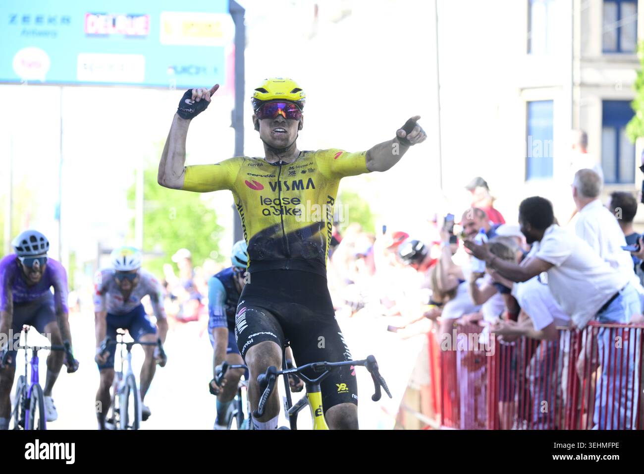 Norwegian Per Strand Hagenes of Team Visma-Lease a Bike and pictured ...