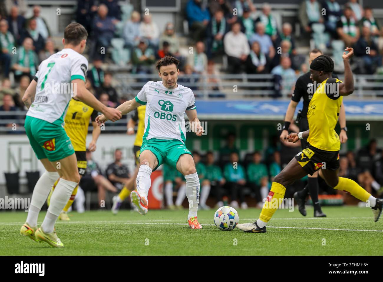 Hamar 20260525. HamKam's Anders Trondsen during the elite football ...