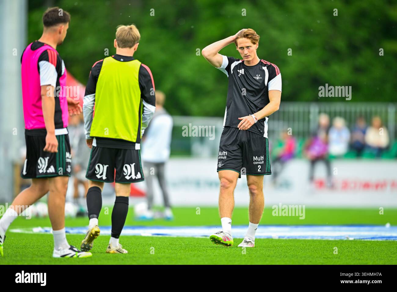 Oslo 20260525. Rosenborg's Håkon Røsten before the elite football match ...