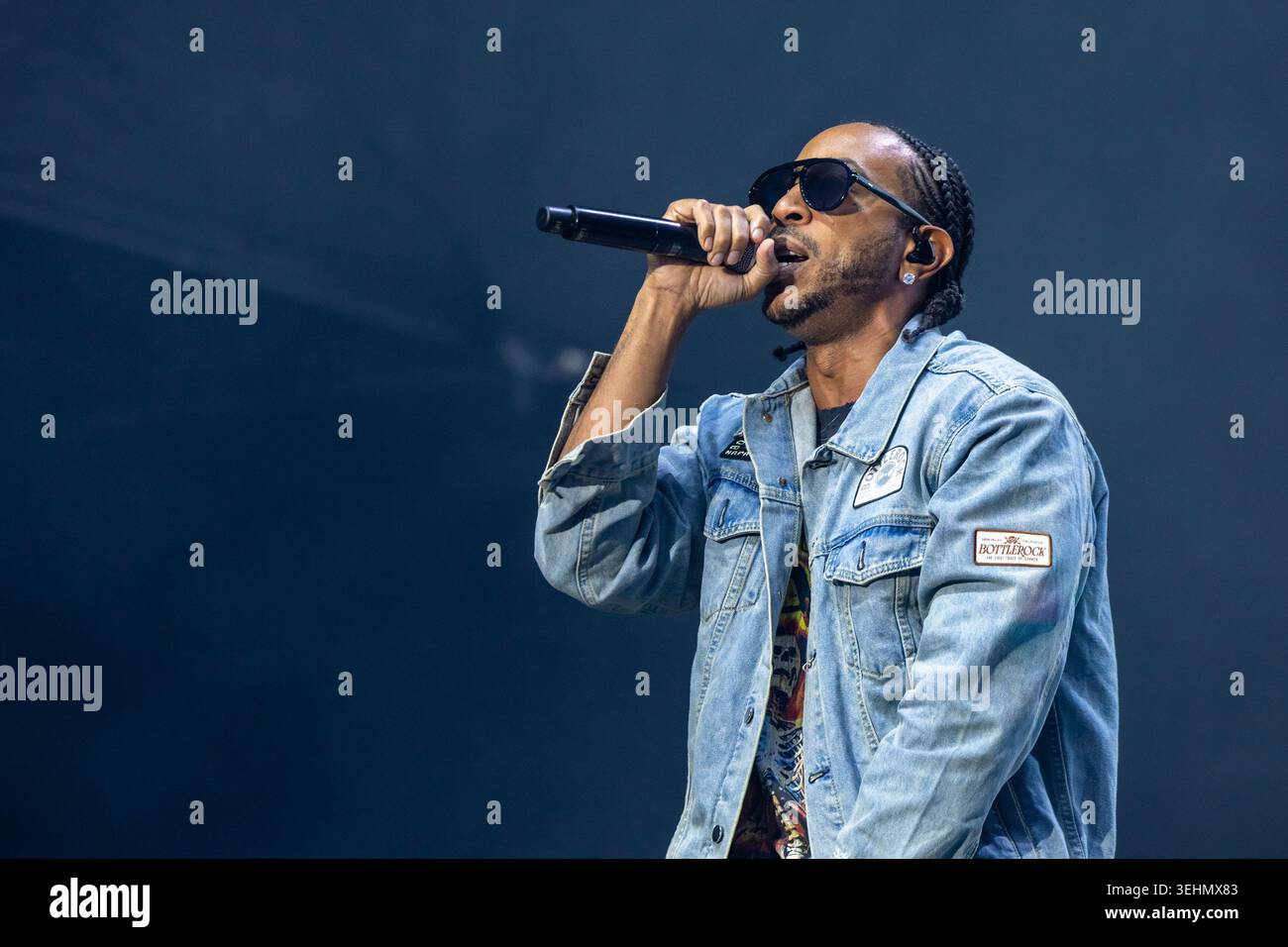 Ludacris (Chris Bridges) during the BottleRock Music Festival on May 24 ...