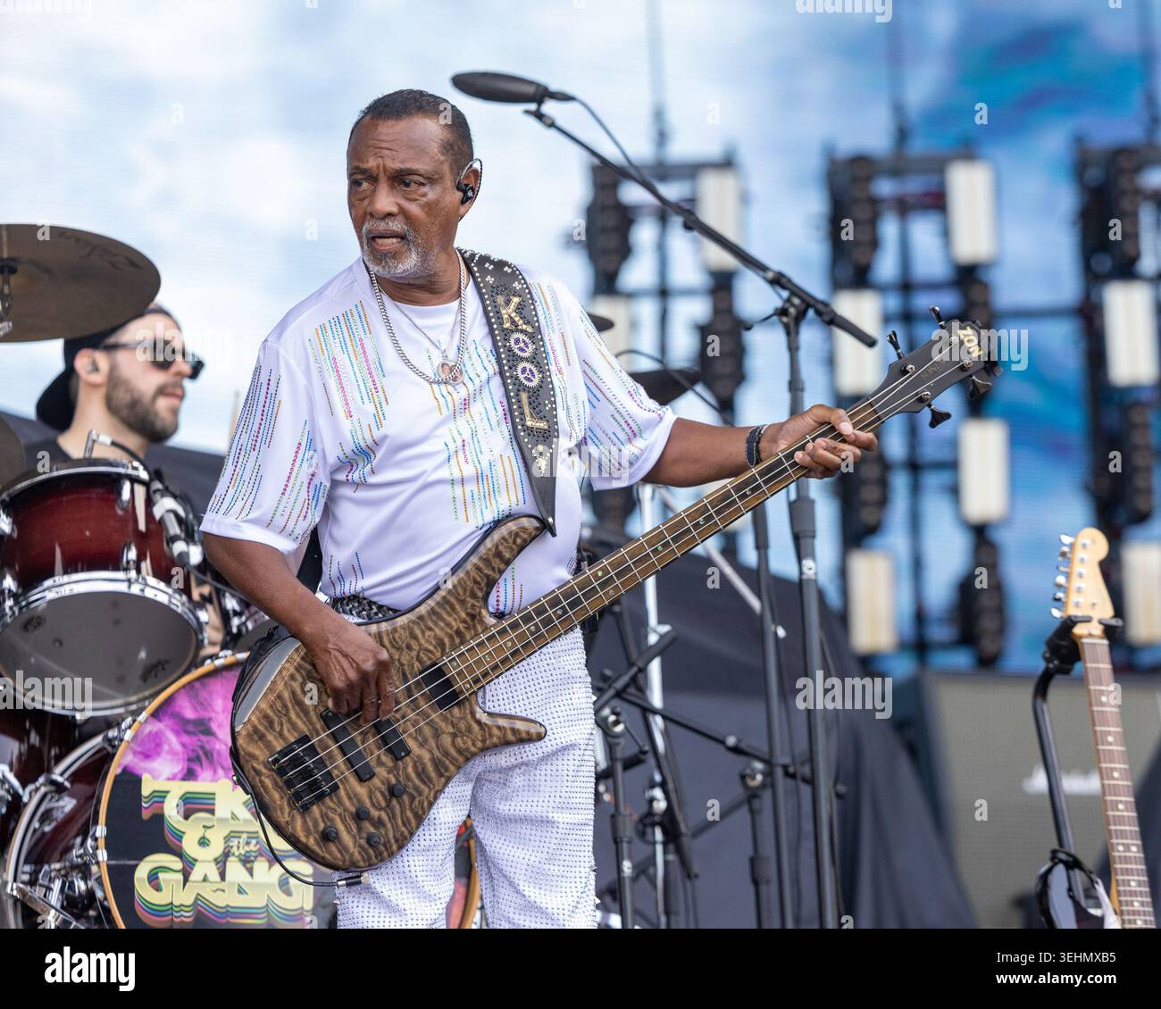 Robert "Kool" Bell of Kool & The Gang during the BottleRock Music ...
