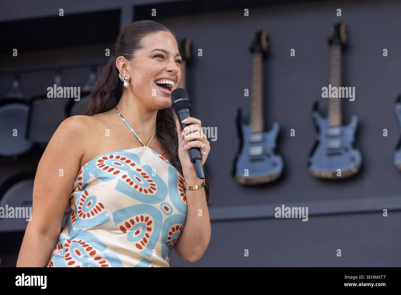 Ashley Graham during the BottleRock Music Festival on May 24, 2026, in ...