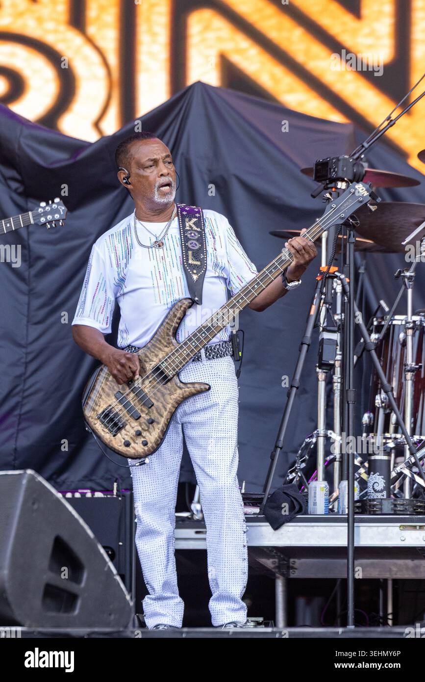 Robert "Kool" Bell of Kool & The Gang during the BottleRock Music ...