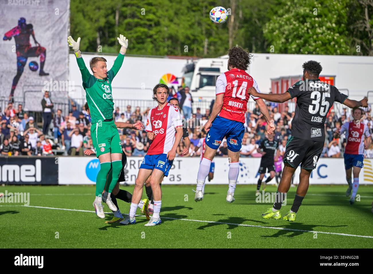 Oslo 20260525. The elite football match between KFUM Oslo and Rosenborg ...