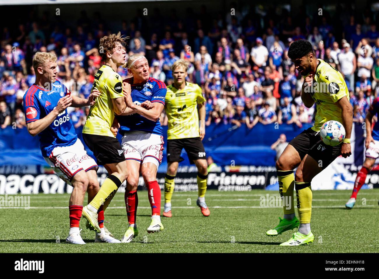 Kristiansand 20260525. The elite football match between Start and ...