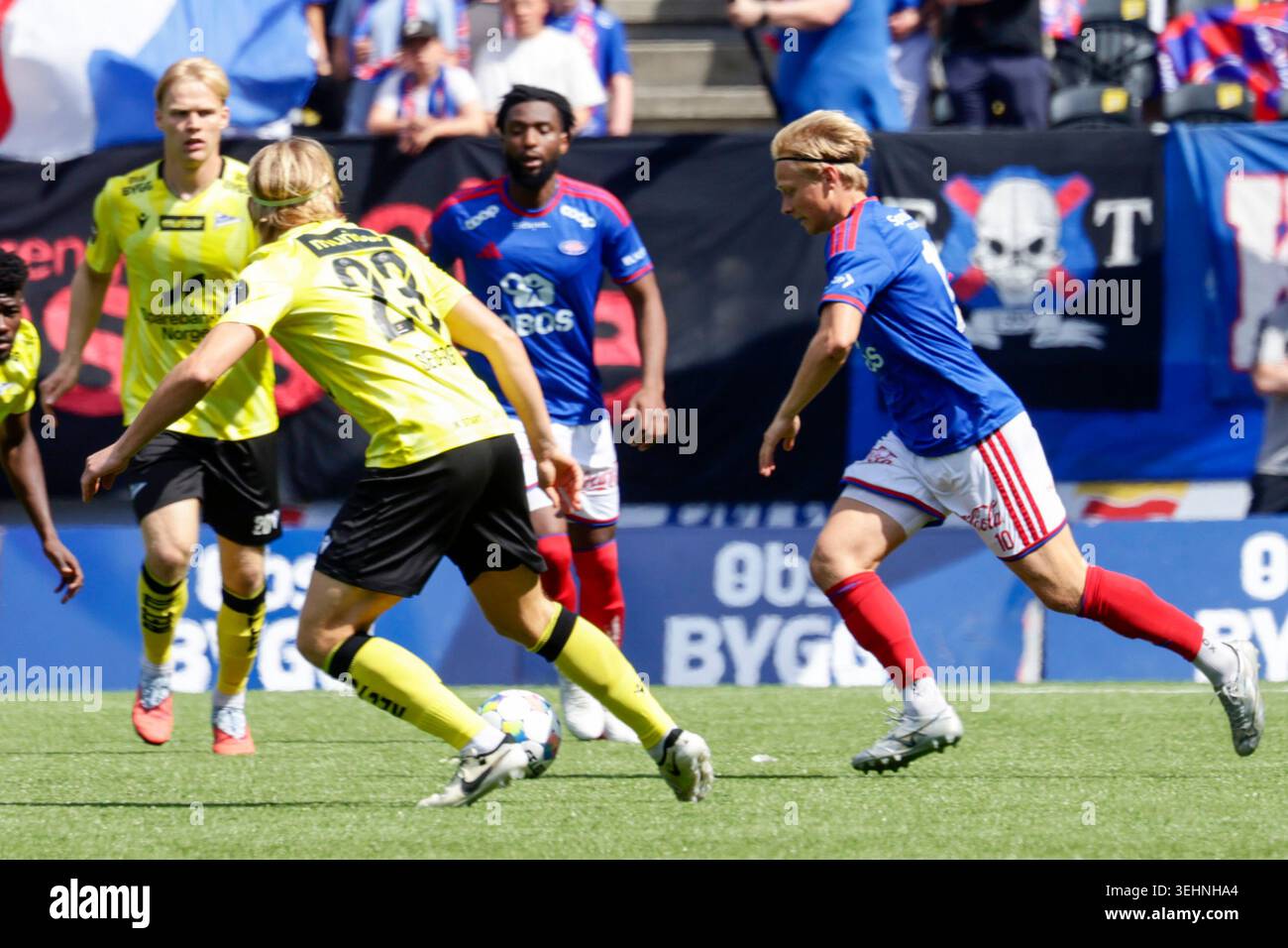 Kristiansand 20260525. Vålerenga's Carl Lange during the elite football ...