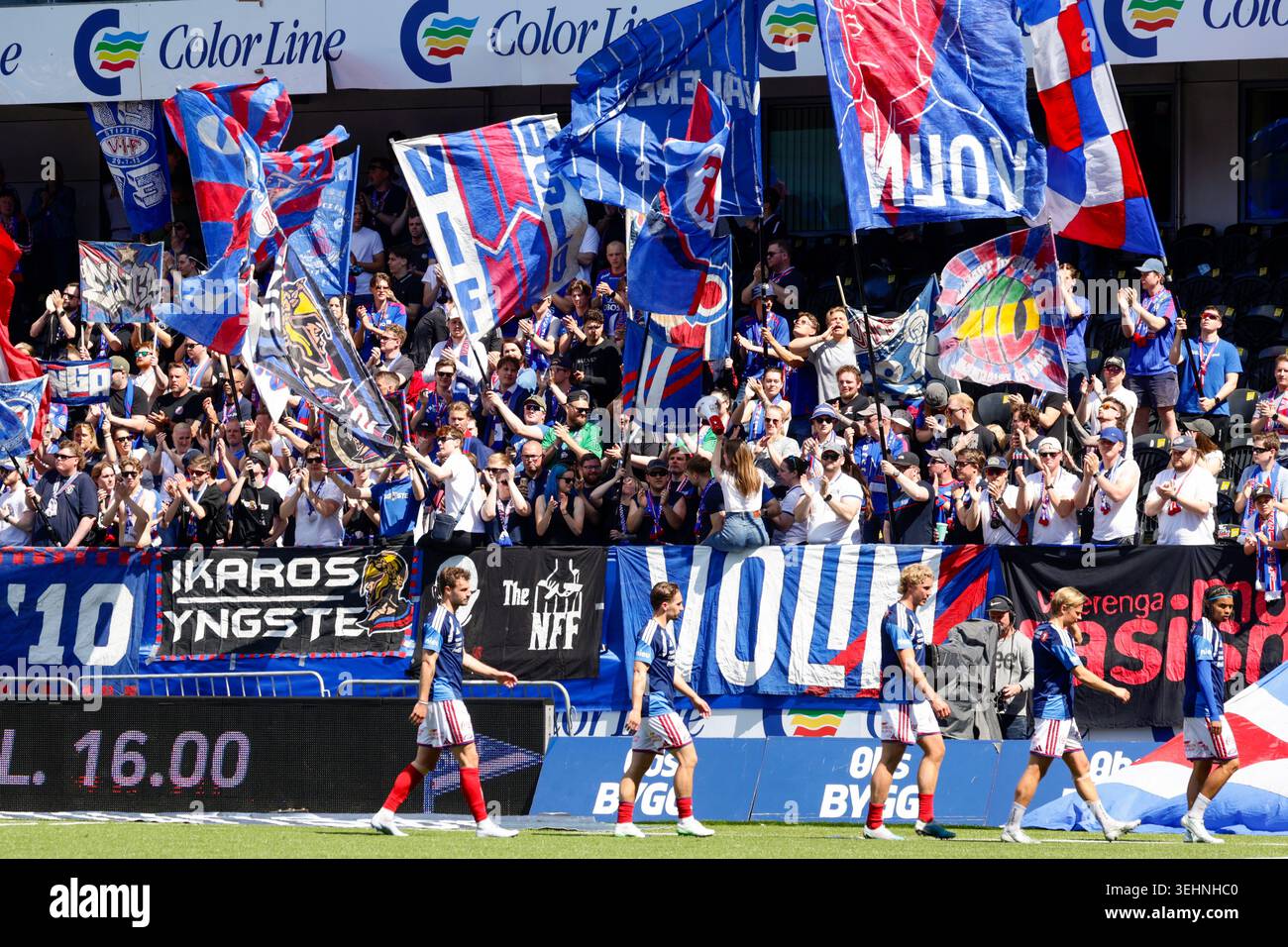 Kristiansand 20260525. The clan before the elite football match between ...