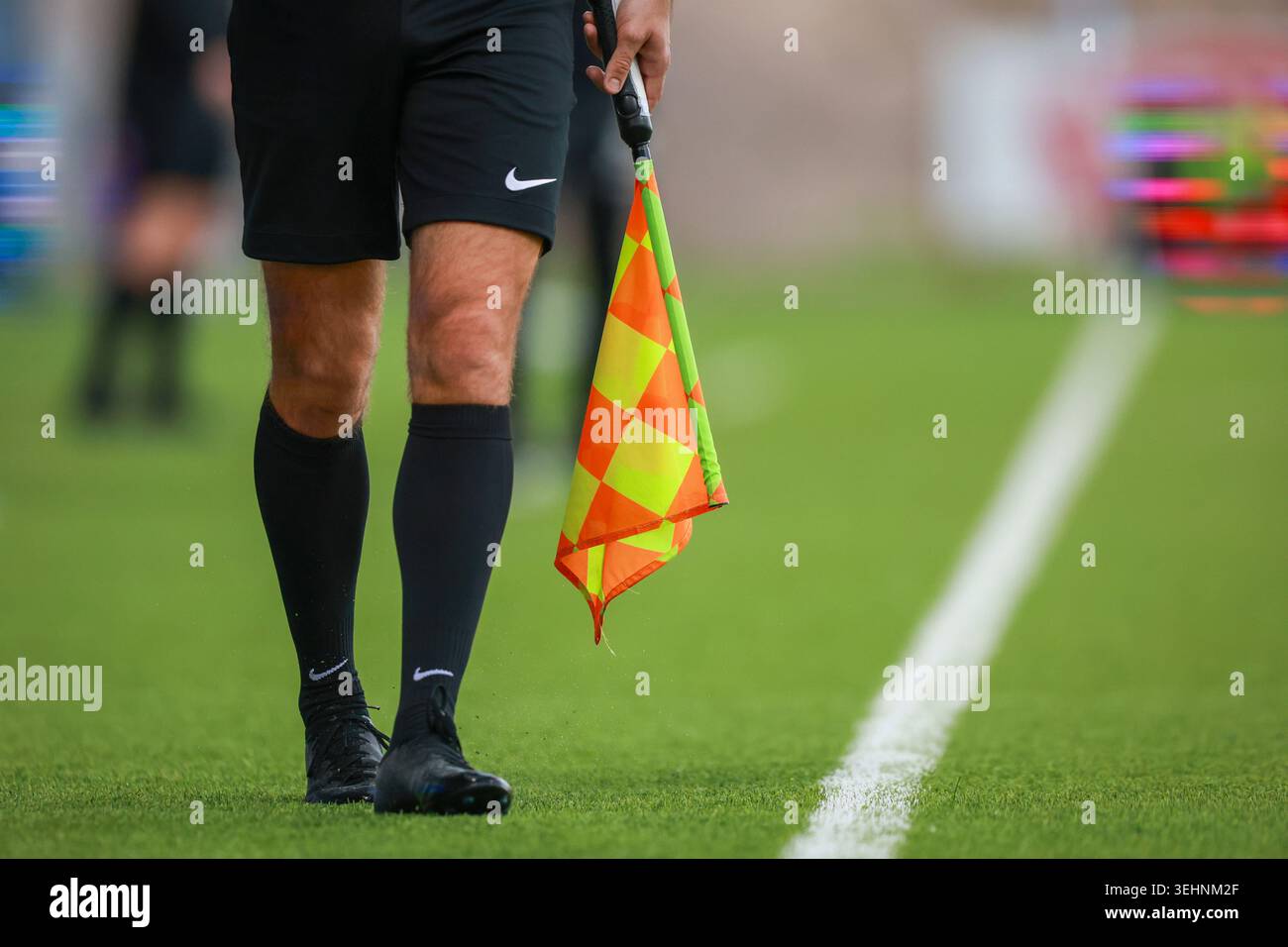 Sandefjord 20260525. The linesman during the elite football match ...