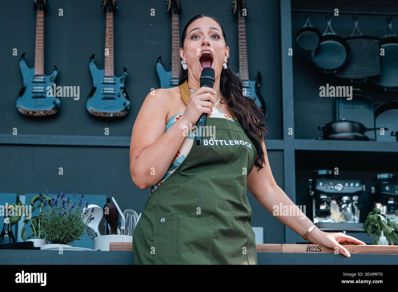 Chef Evan Funke, Ashley Graham perform at 2026 BottleRock at Napa ...
