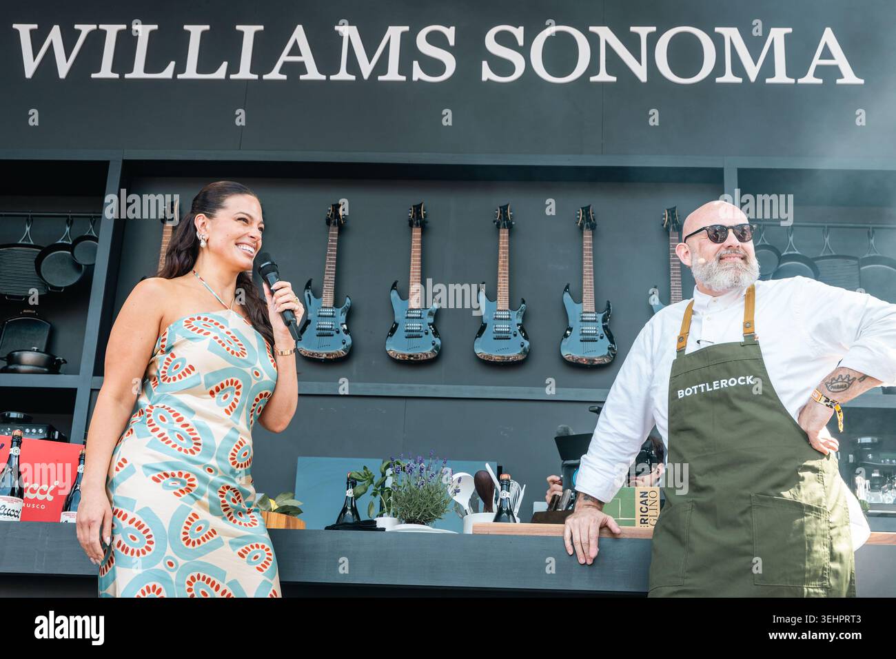 Chef Evan Funke, Ashley Graham perform at 2026 BottleRock at Napa ...