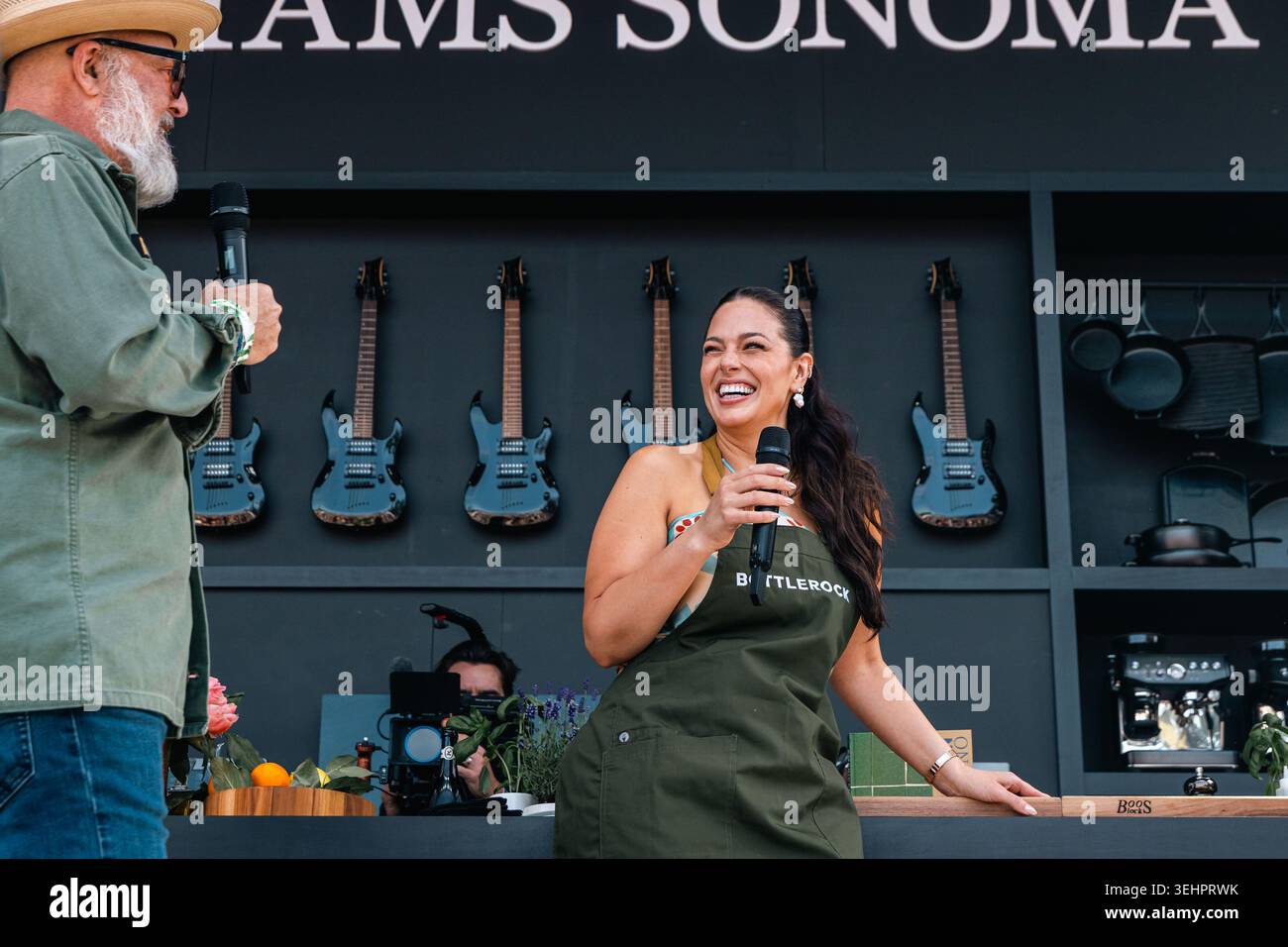 Chef Evan Funke, Ashley Graham perform at 2026 BottleRock at Napa ...