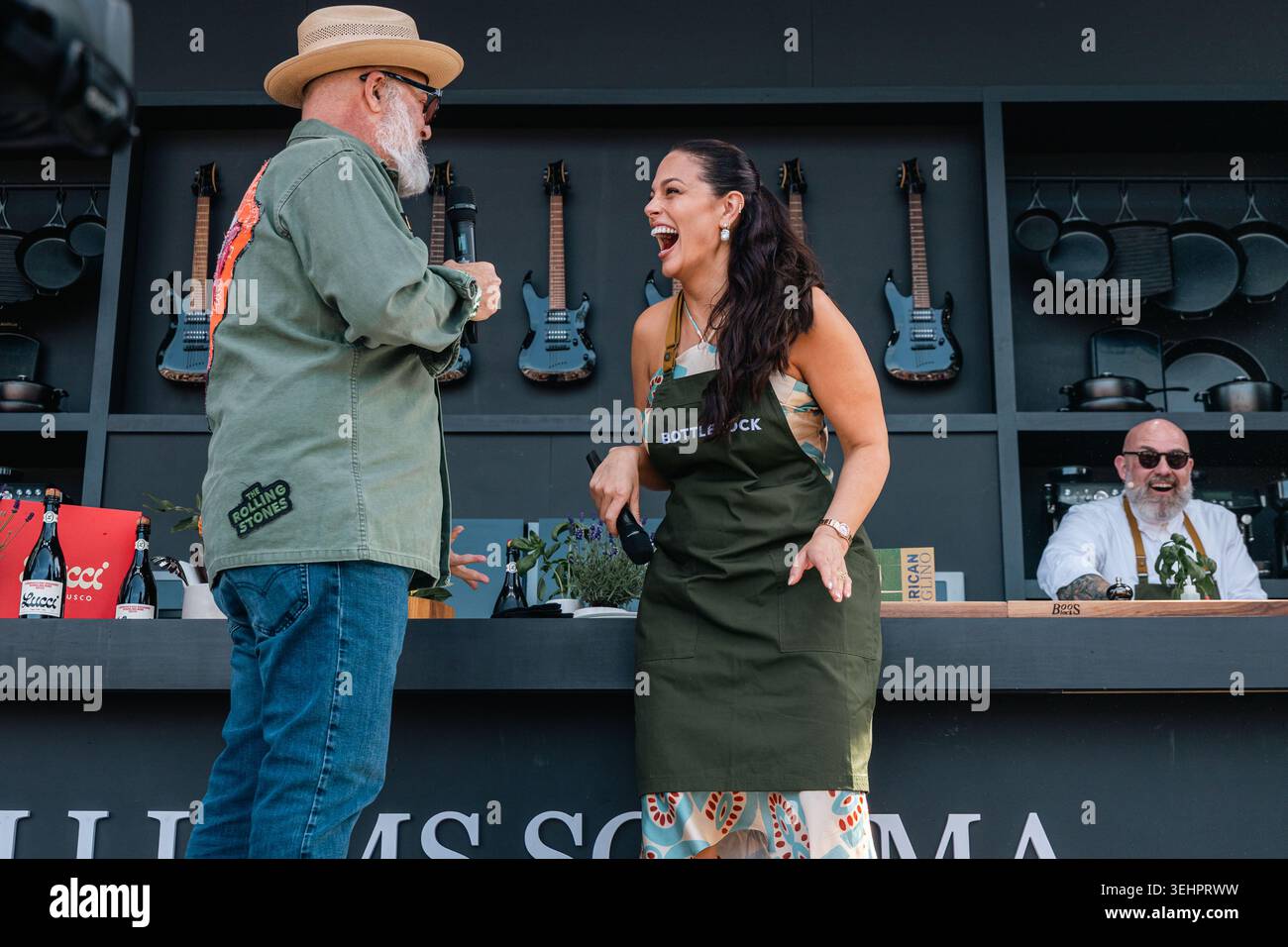 Chef Evan Funke, Ashley Graham perform at 2026 BottleRock at Napa ...