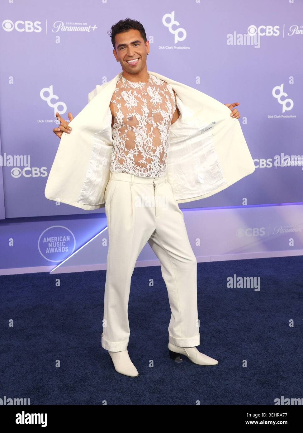 Ezra Sosa attends the 52nd annual American Music Awards at the MGM ...