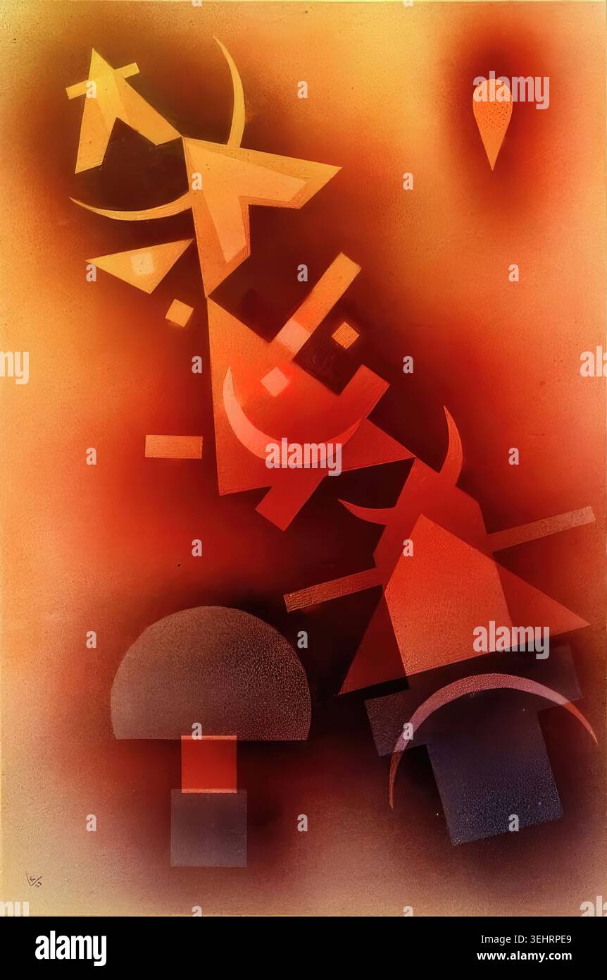 Wassily Kandinsky, From Cold Depths, 1928 Stock Photo - Alamy
