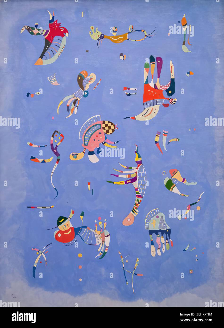 Wassily Kandinsky, Sky Blue, 1940 Stock Photo - Alamy