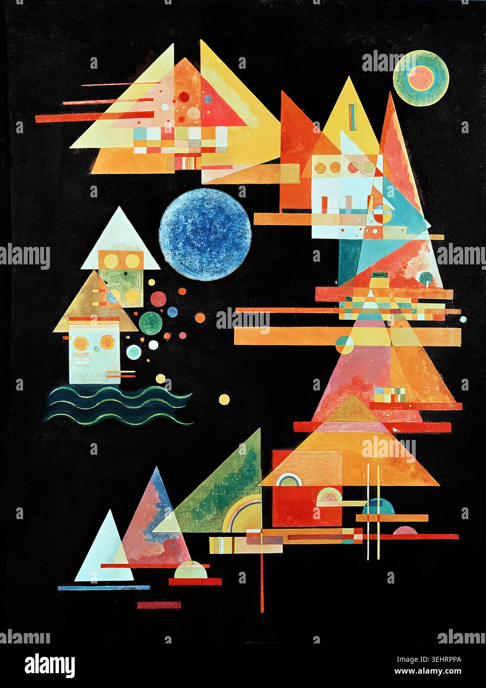 Wassily Kandinsky, Bow and Arrow, 1927 Stock Photo - Alamy