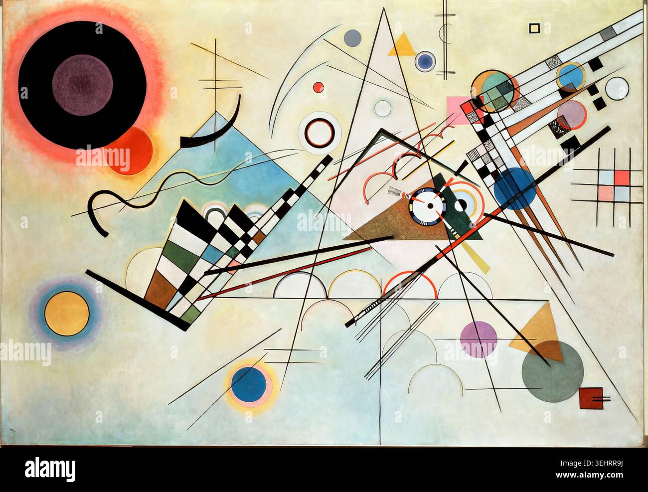Wassily Kandinsky, Composition VIII, 1923 Stock Photo - Alamy