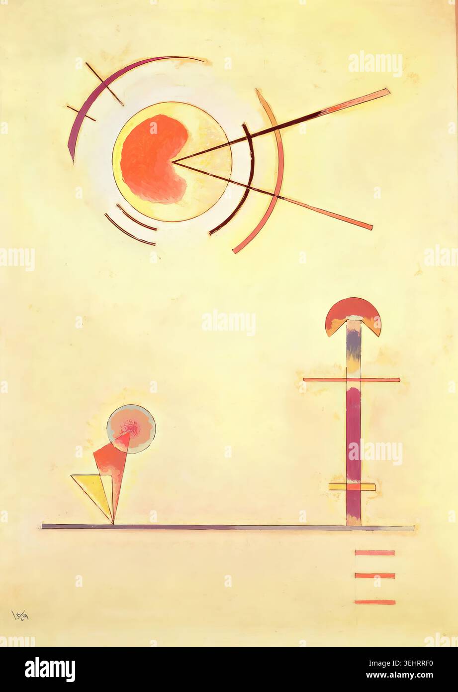 Wassily Kandinsky, Composition, 1929 Stock Photo - Alamy