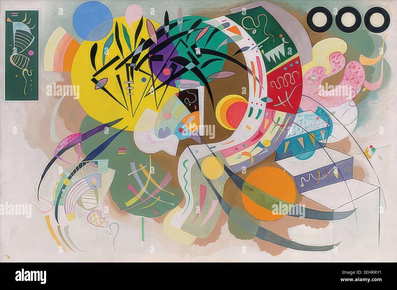 Wassily Kandinsky, Dominant Curve, 1936 Stock Photo - Alamy