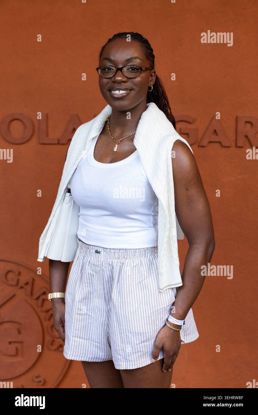 Sarah N'dri attends the Village Night Session day 2 during the 2026 ...