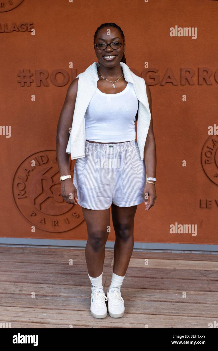 Sarah N'dri attends the Village Night Session day 2 during the 2026 ...