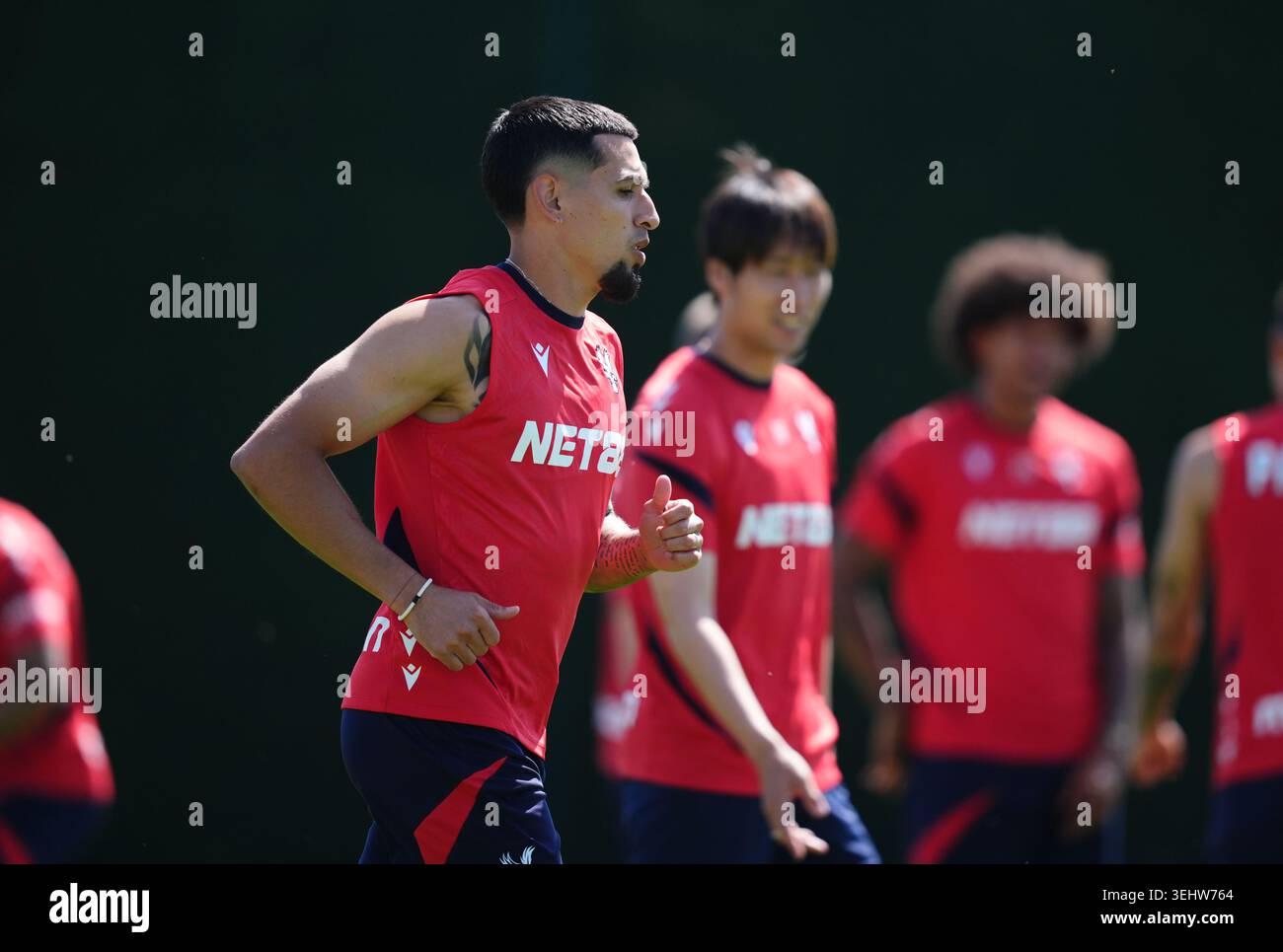 Crystal Palace's Daniel Munoz during a training session at Crystal ...