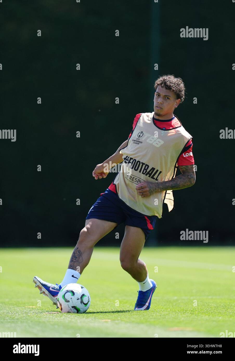 Crystal Palace's Rio Cardines during a training session at Crystal ...