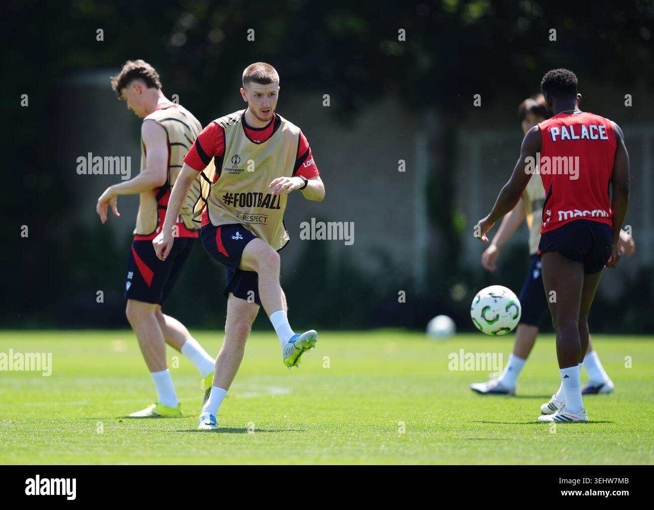 Crystal Palace's Adam Wharton during a training session at Crystal ...