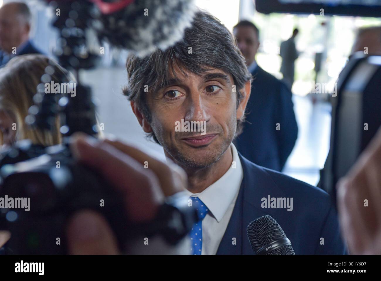 Deputy of Fratelli d'Italia Giovanni Donzelli attends the Confindustria ...