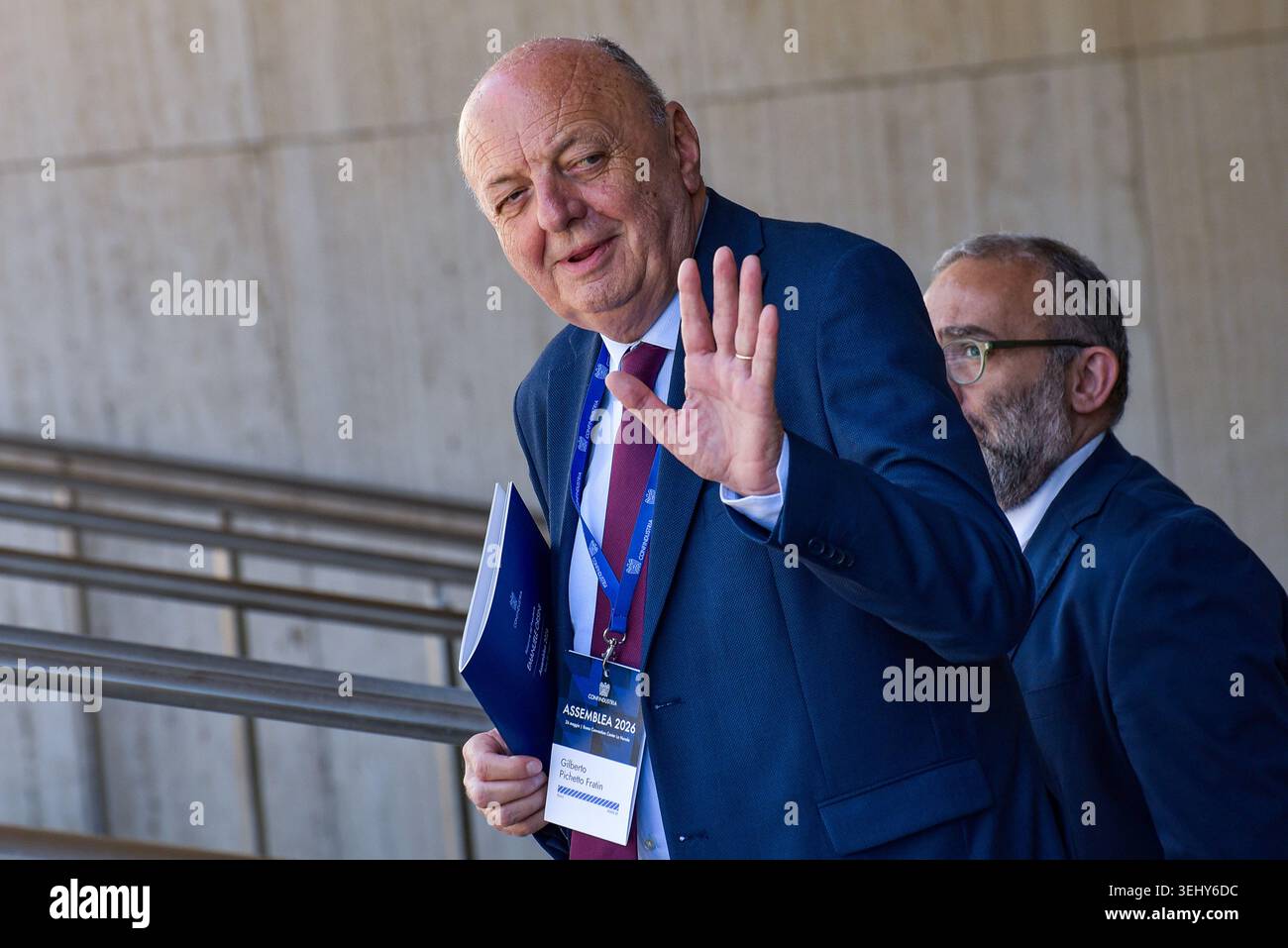 Minister of Environment and Energy Security Gilberto Pichetto Fratin ...