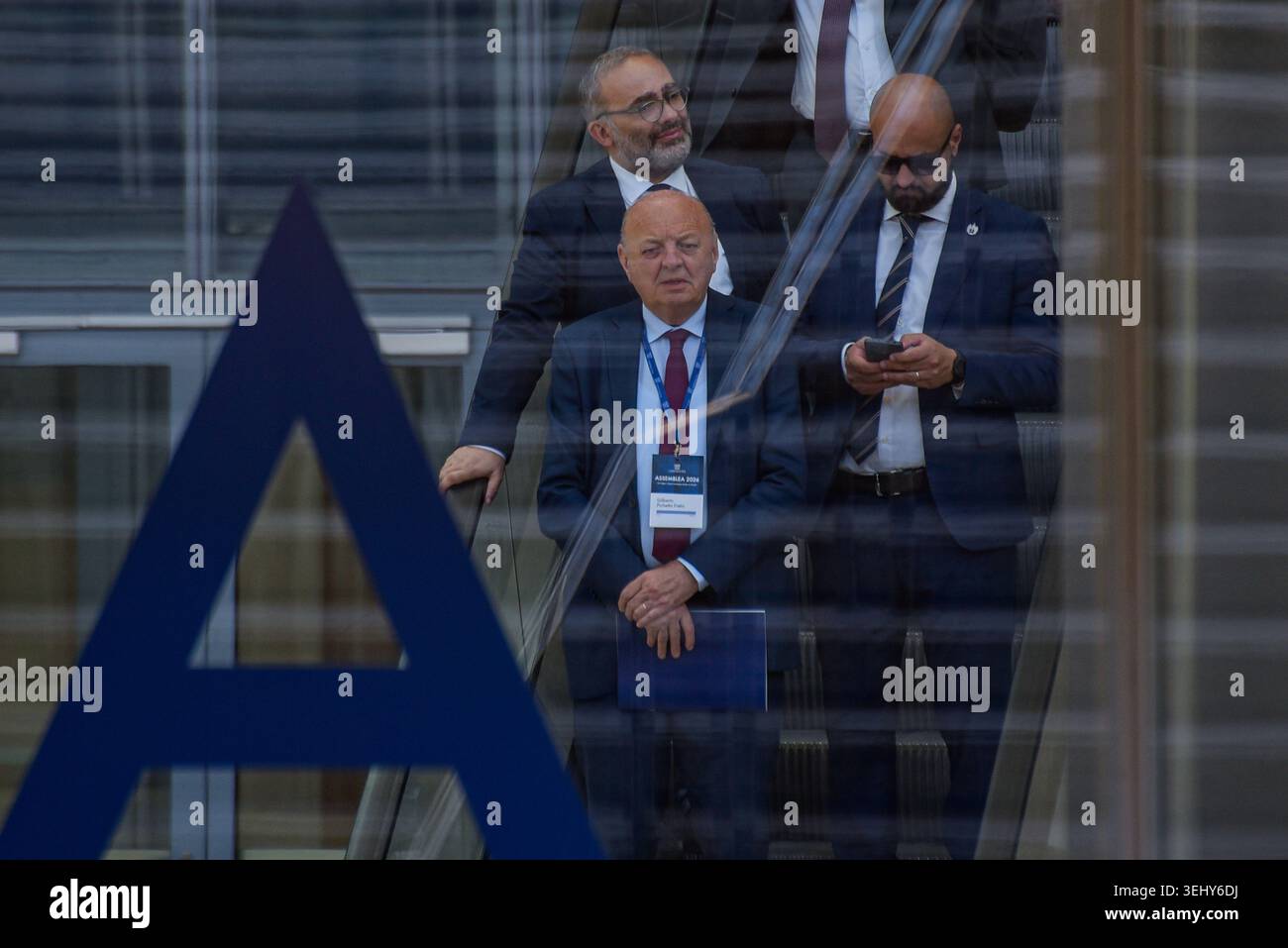 Minister of Environment and Energy Security Gilberto Pichetto Fratin ...