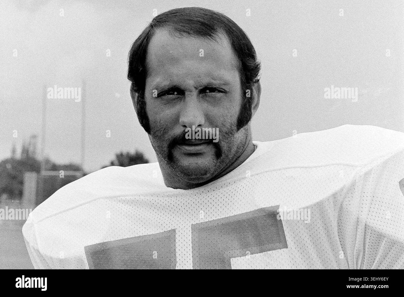 FILE - Miami Dolphins defensive tackle Manny Fernandez stands for a ...