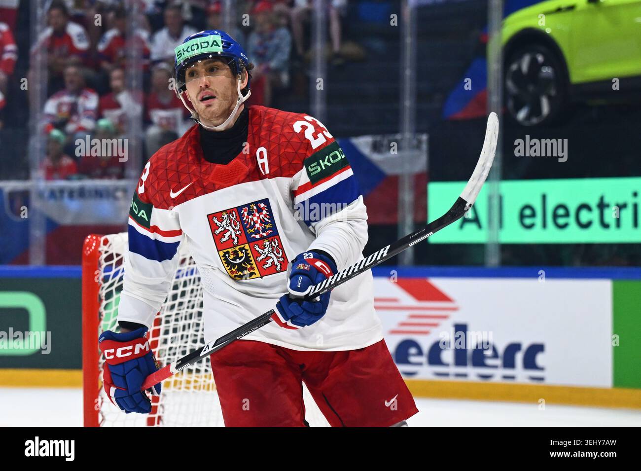Lukas Sedlak of Czech Republic during the IIHF World Championship Group ...