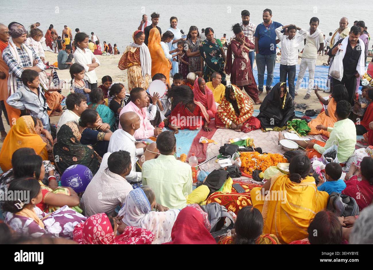 PATNA, INDIA - MAY 26: Devotees people gather during 'Black Magic ...
