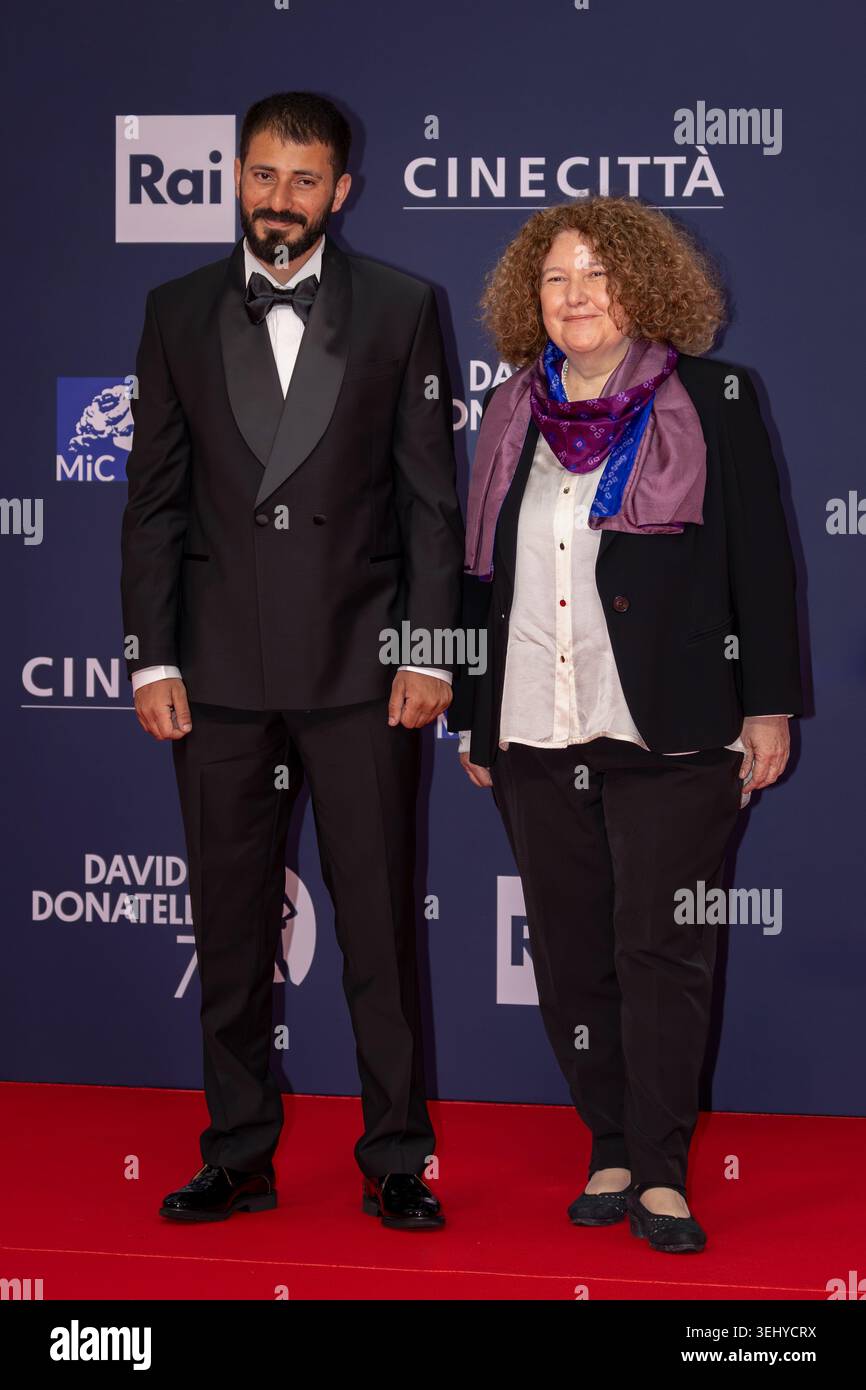 5/6/2026 Dina Taddia and Omar Rammal, winner of the Best Short Film ...