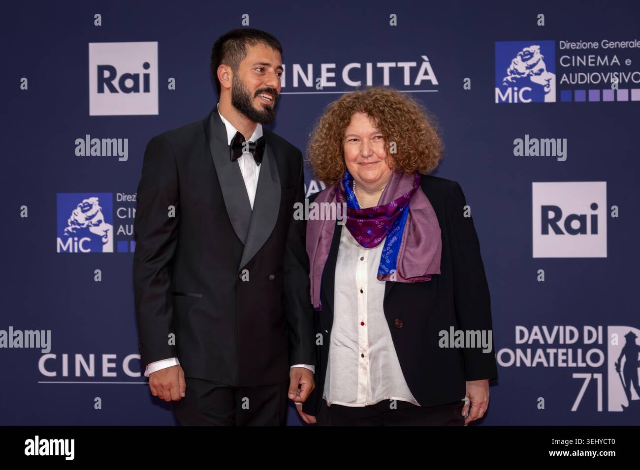 5/6/2026 Dina Taddia and Omar Rammal, winner of the Best Short Film ...