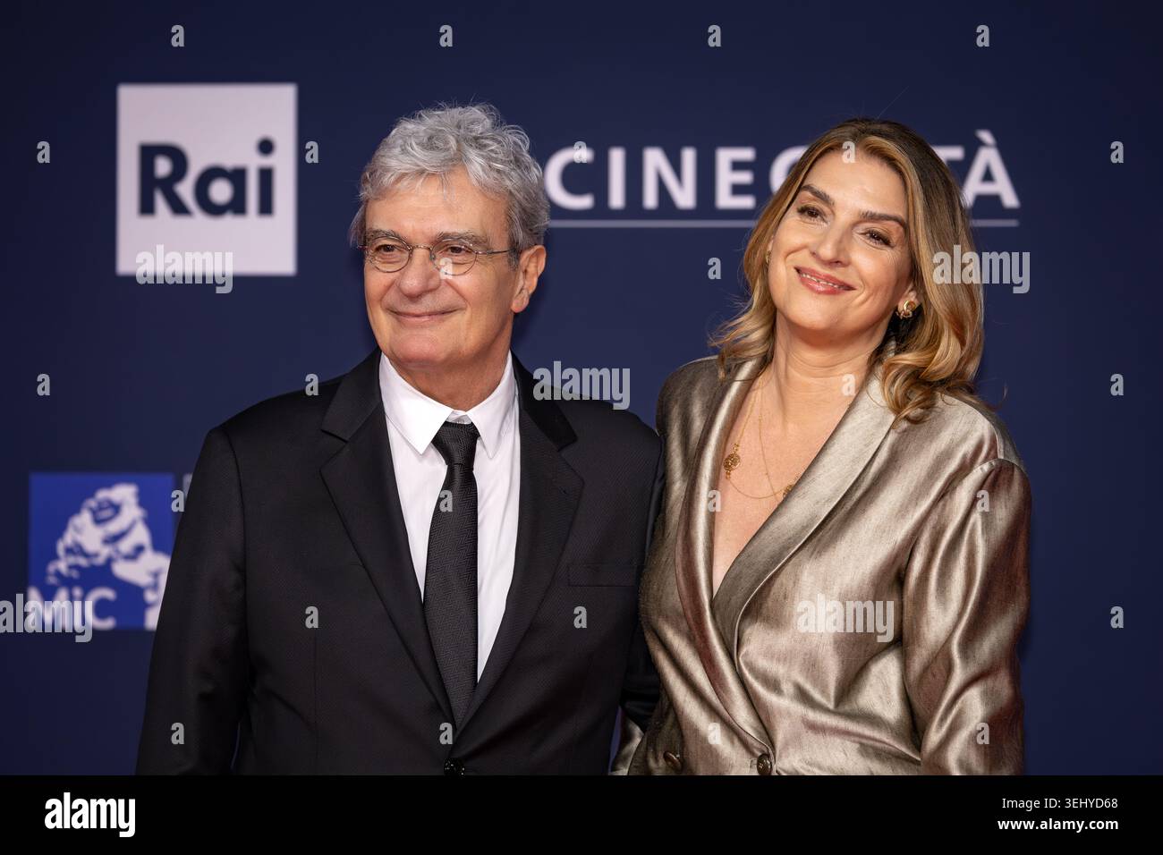 5/6/2026 Ippolita Di Majo and Mario Martone attend the red carpet of ...