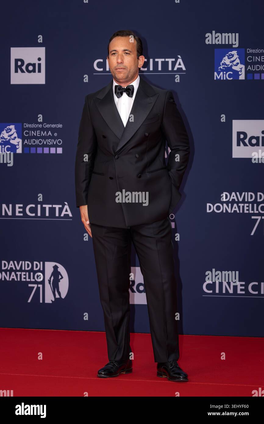 5/6/2026 Marco De Santis attends the red carpet of the 71st David di ...