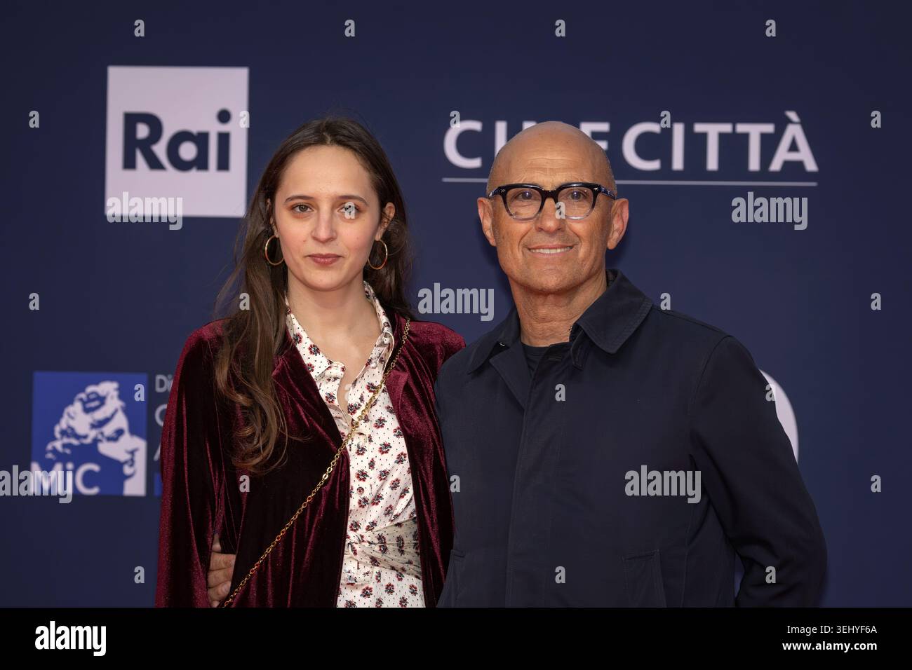 5/6/2026 Marcello Foti (R) attends the red carpet of the 71st David di ...