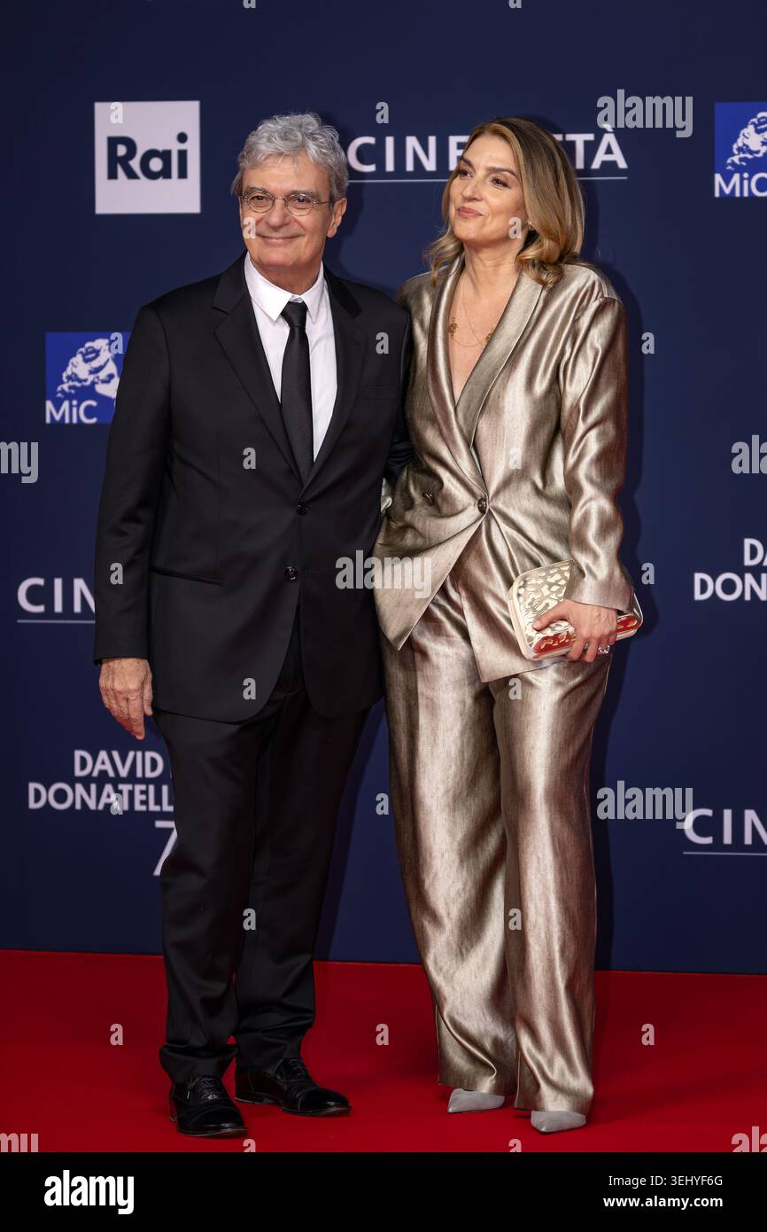 5/6/2026 Ippolita Di Majo and Mario Martone attend the red carpet of ...