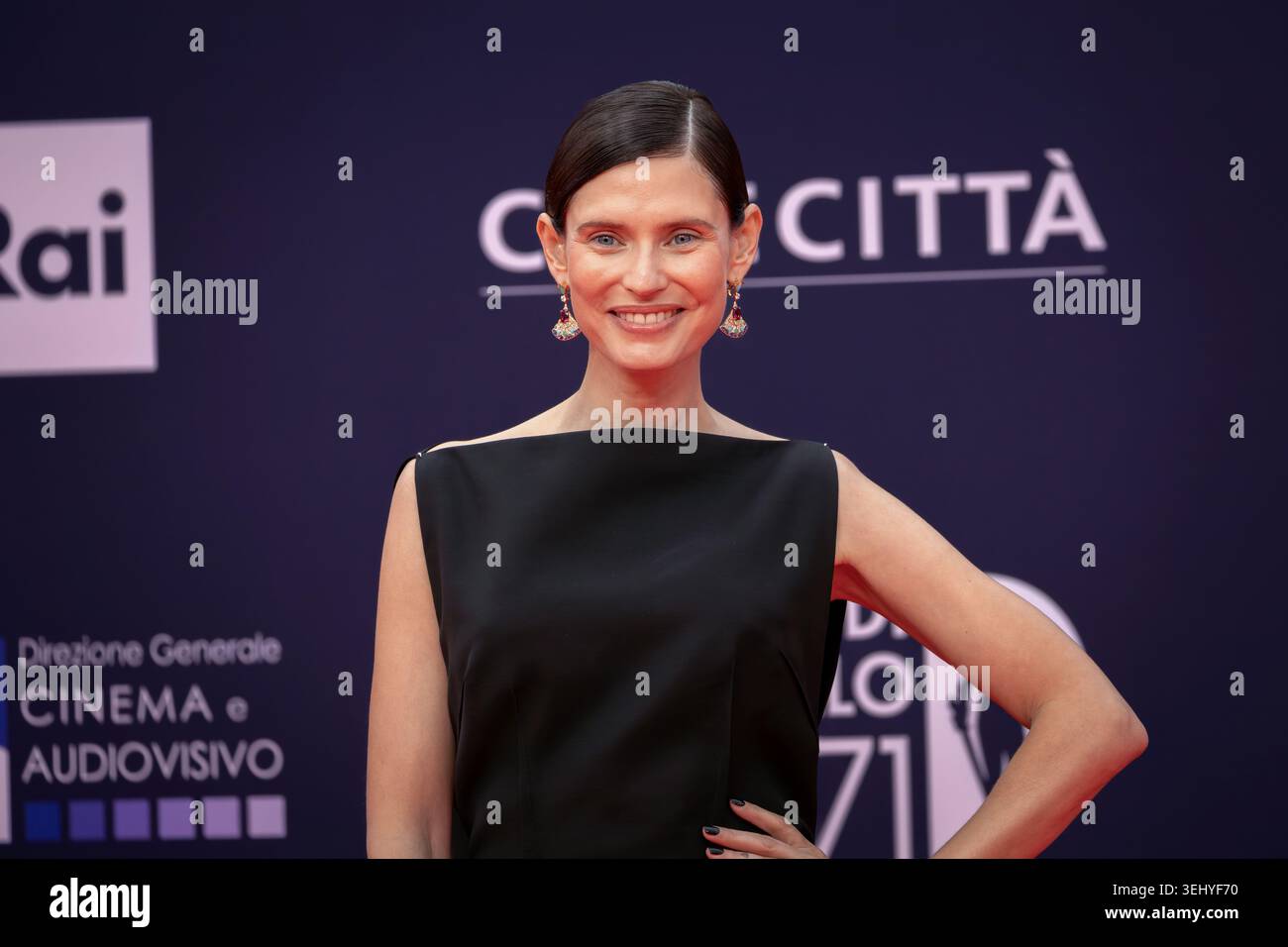 5/6/2026 Bianca Balti walks the red carpet during the 71st David di ...