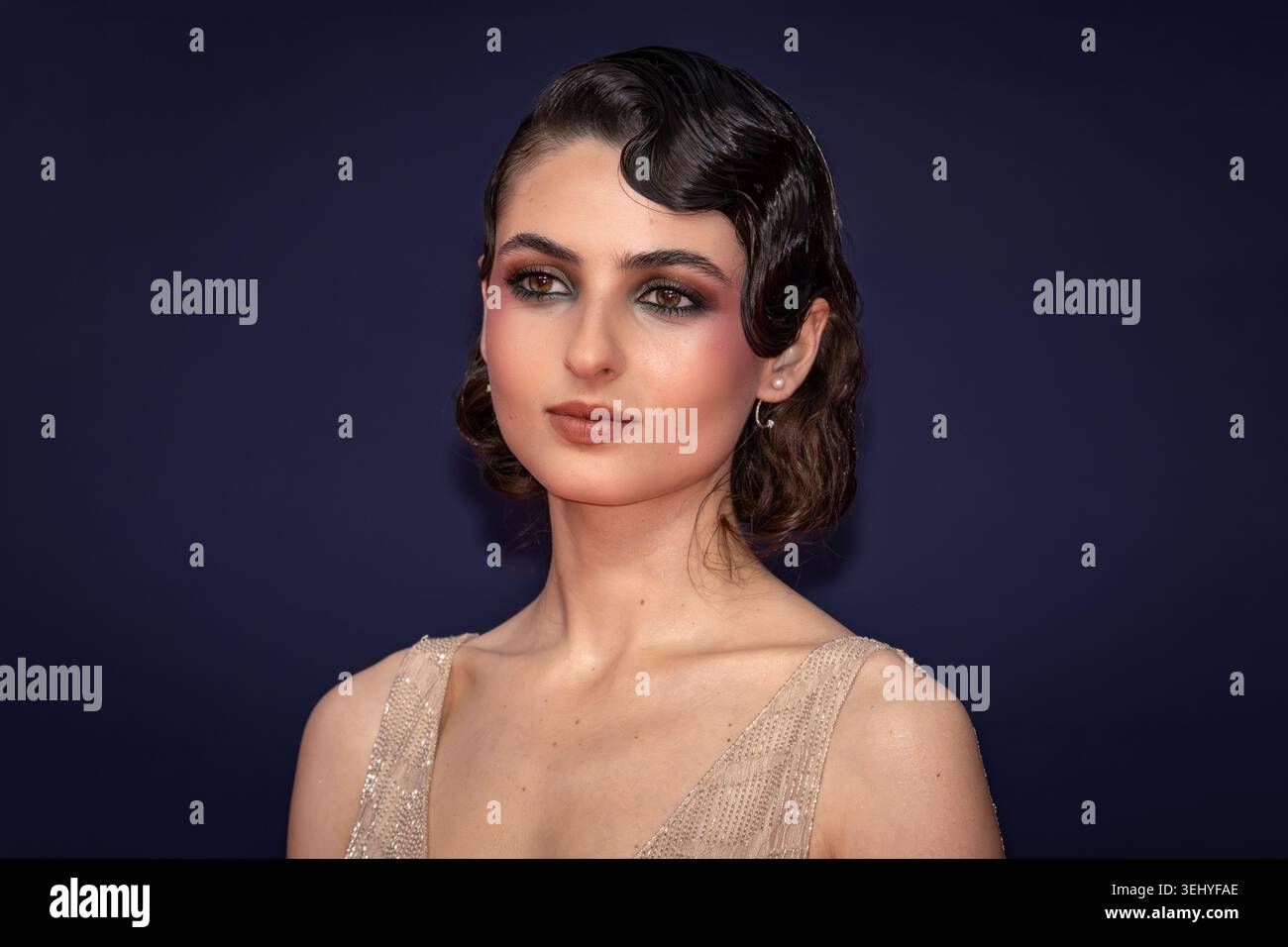 5/6/2026 Tecla Insolia attends the red carpet of the 71st David di ...