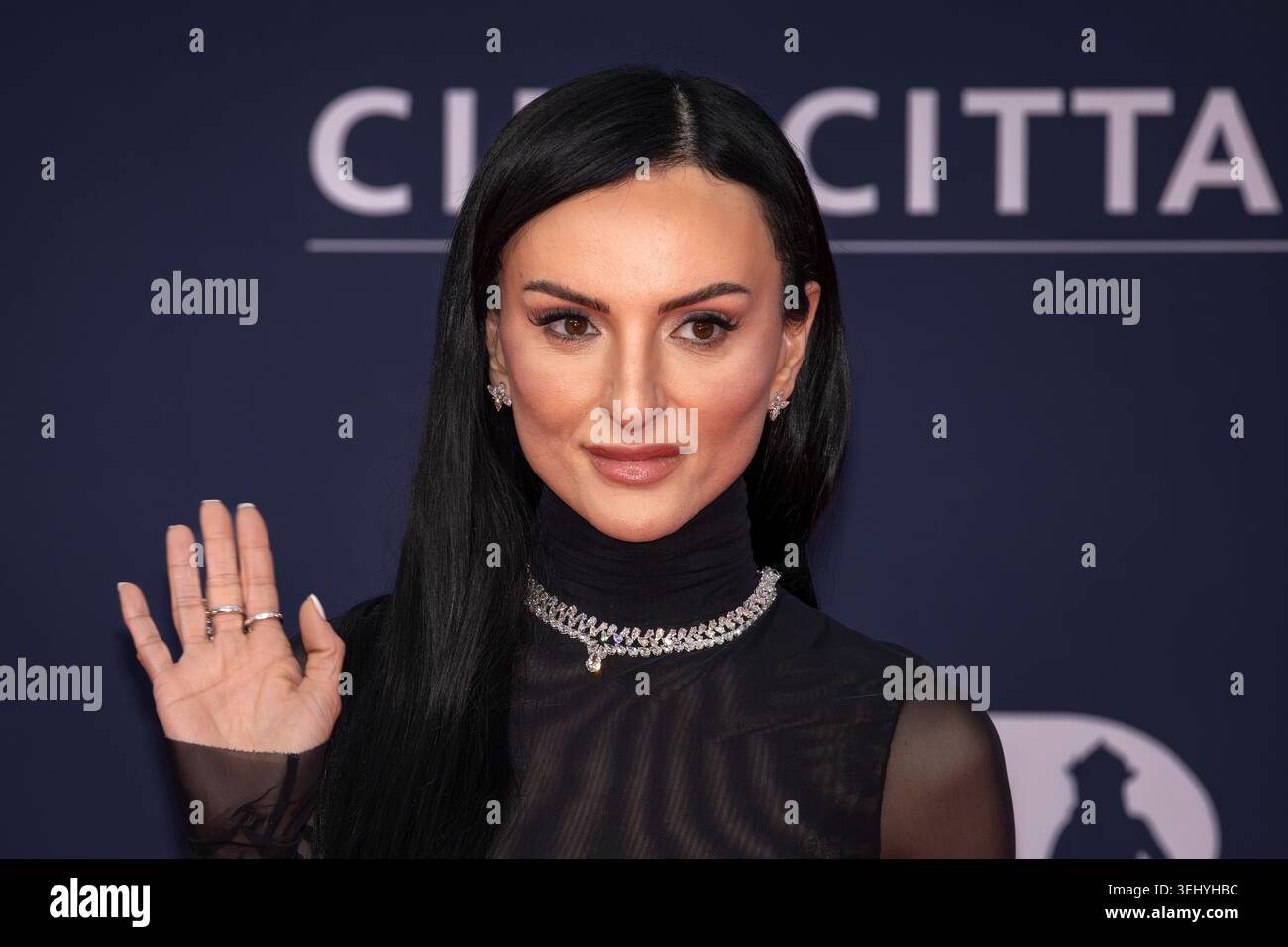 5/6/2026 Arisa attends the red carpet at the 71st David di Donatello ...
