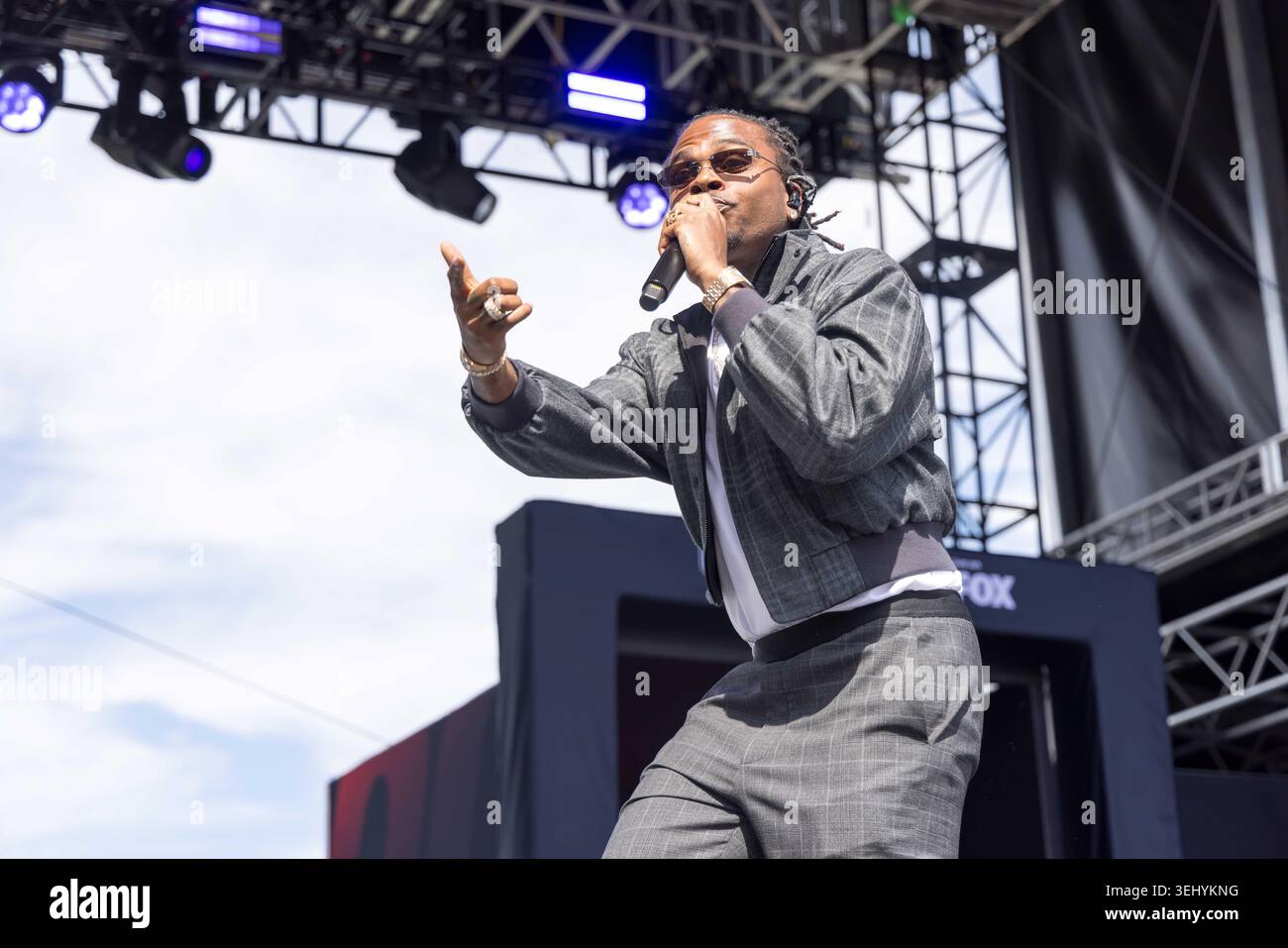 Gunna performs during the United States World Cup roster reveal on May ...