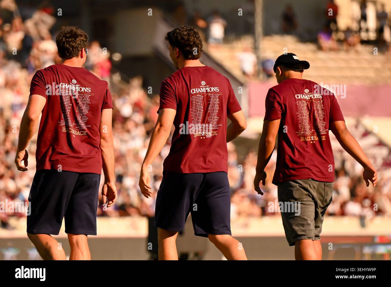 Team of UBB during the team's Union Bordeaux Begles return on May 24 ...