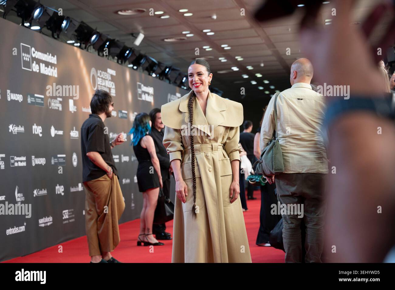 Blanca Paloma attends the Spanish Music Academy Awards 2026 photocall ...