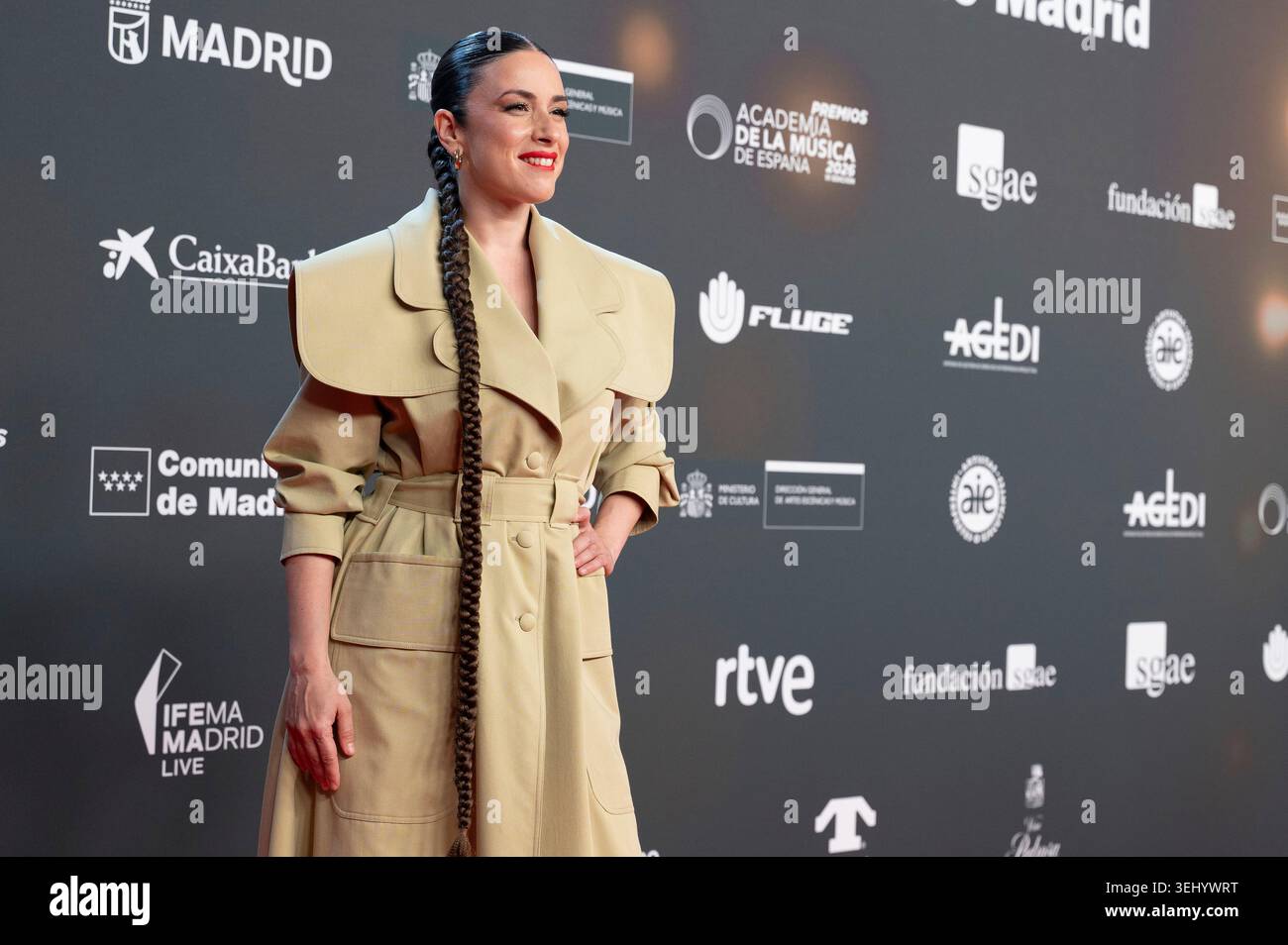 Blanca Paloma attends the Spanish Music Academy Awards 2026 photocall ...
