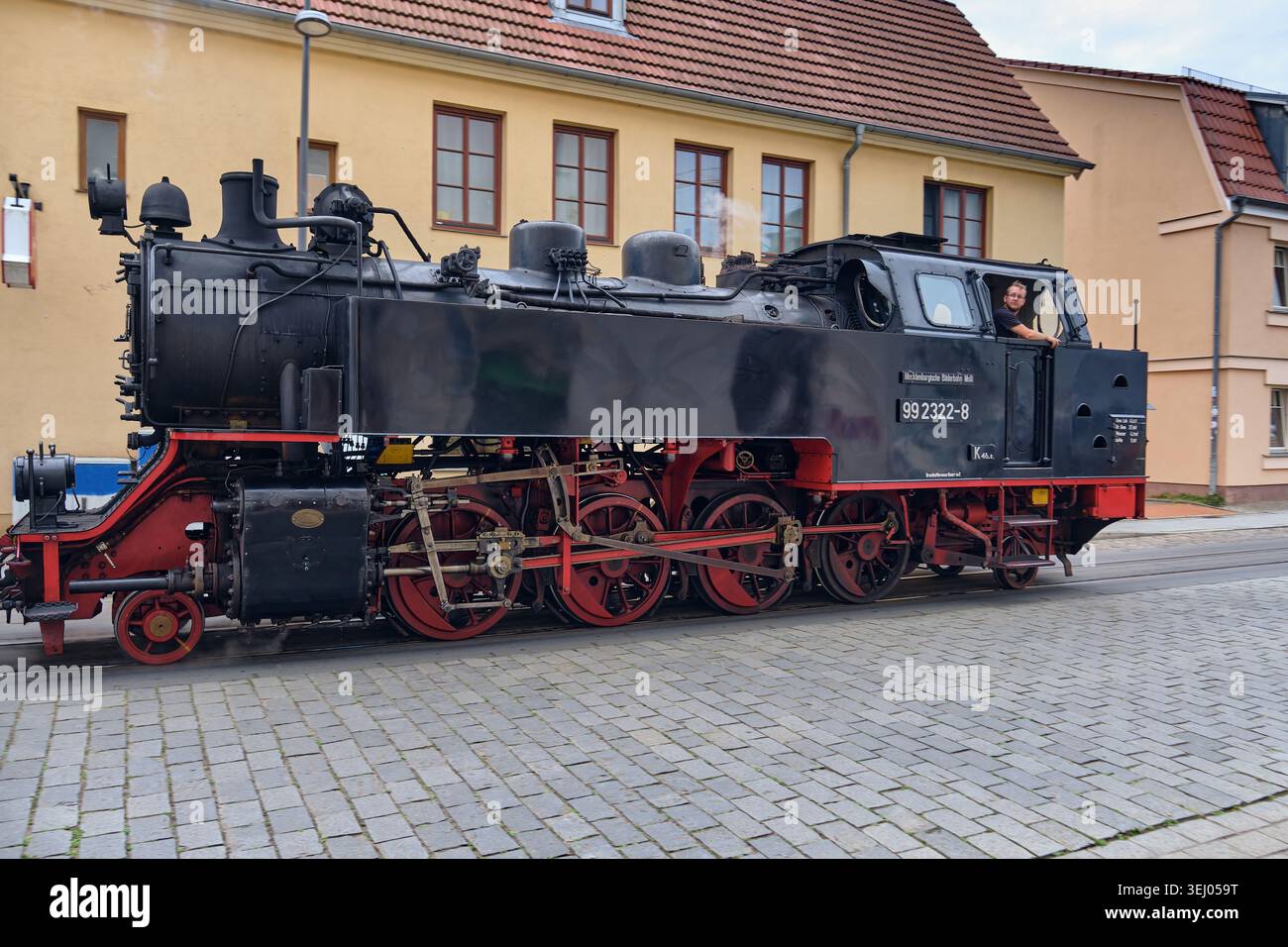 Bad Doberan, Germany - 21 July 2025: View of the Molli Bahn steam ...